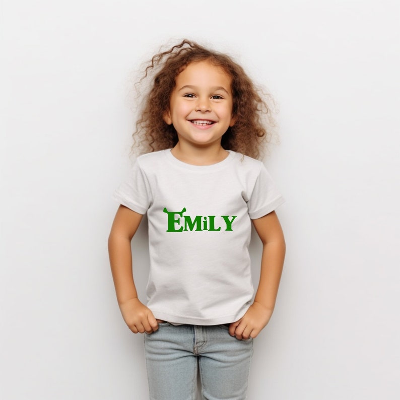 Cartoon Shrek Alphabet Shrek Font and SVG Clipart for Cricut Shrek ...