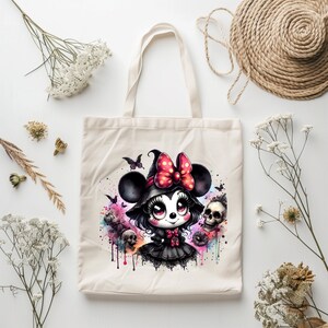 5 PNG Gothic Minnie PNG Dark Mouse Princess Design Splash and ...