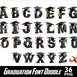 Graduation Letters for Banners Announcement Party Decor Graduate ...