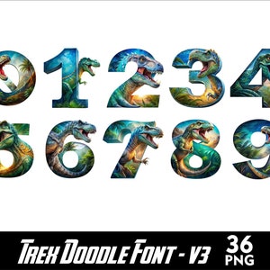 Trex Alphabet Dinosaur Letters Alphabet Png Dino Font Letters Trex ...