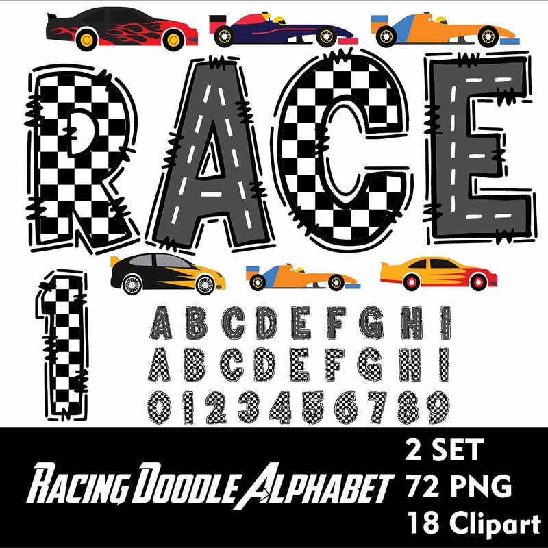 Formula One Numbers - Etsy