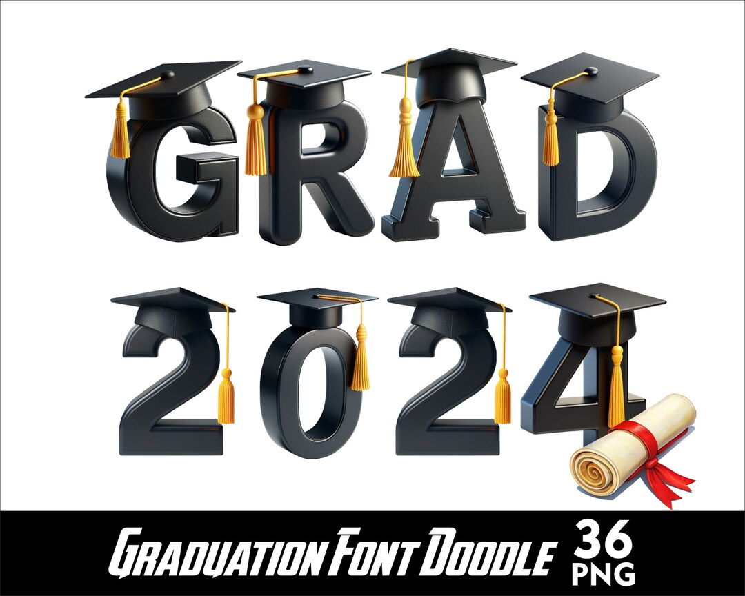 Graduation Letters for Banners Announcement Party Decor Graduate ...