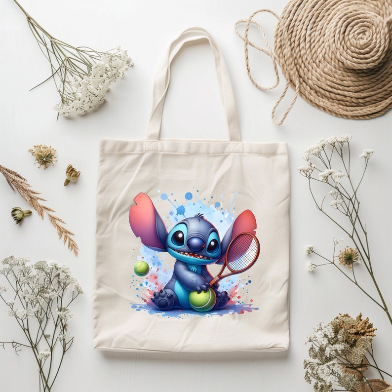5 PNG Stitch Tennis Splash and Watercolor Transparent PNG File for ...