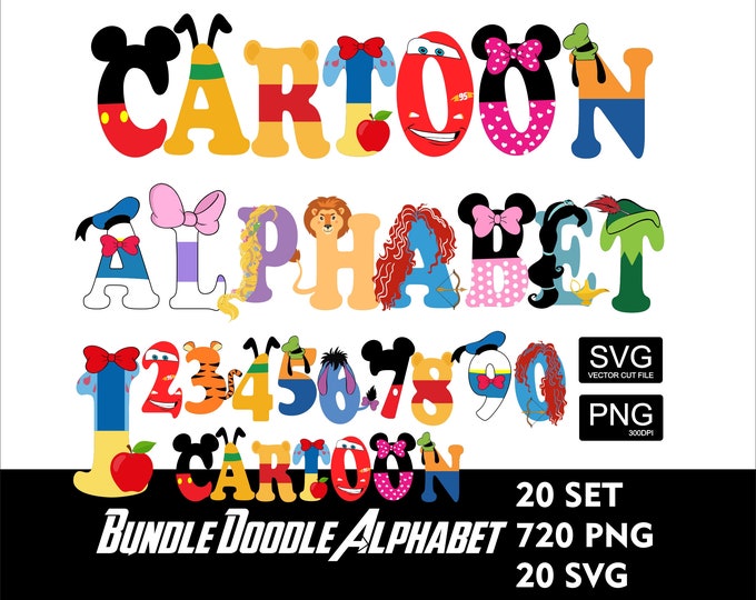 Magical Alphabet Posters - Etsy