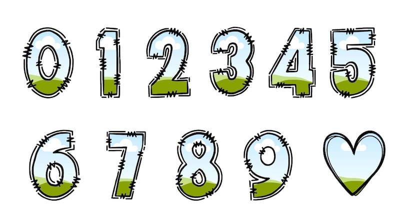 Blank Doodle Letters PNG Transparent Doodle Alphabet Hand Drawn Letters ...