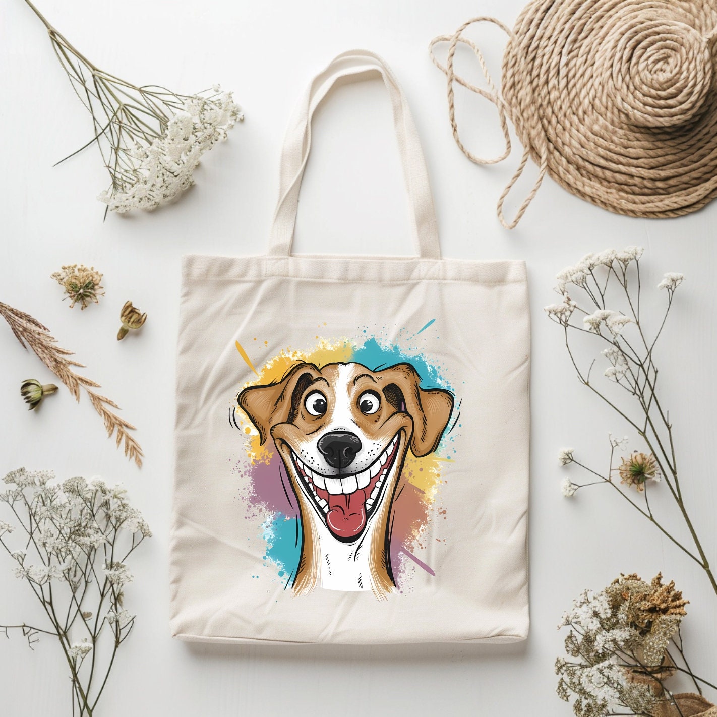 5 PNG Happy Face Dog Splash Transparent PNG File for Sublimation 300dpi ...