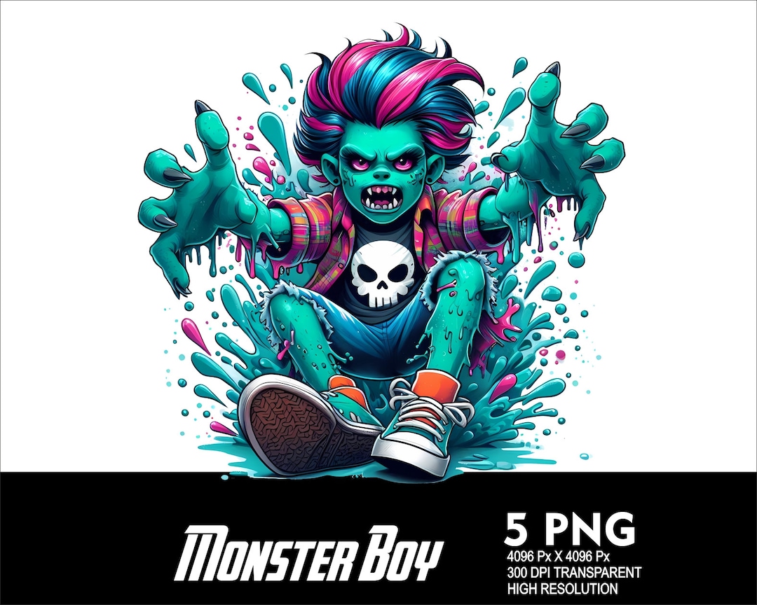 5 PNG Monster Boys MH Halloween Boys Splash Transparent PNG File for ...