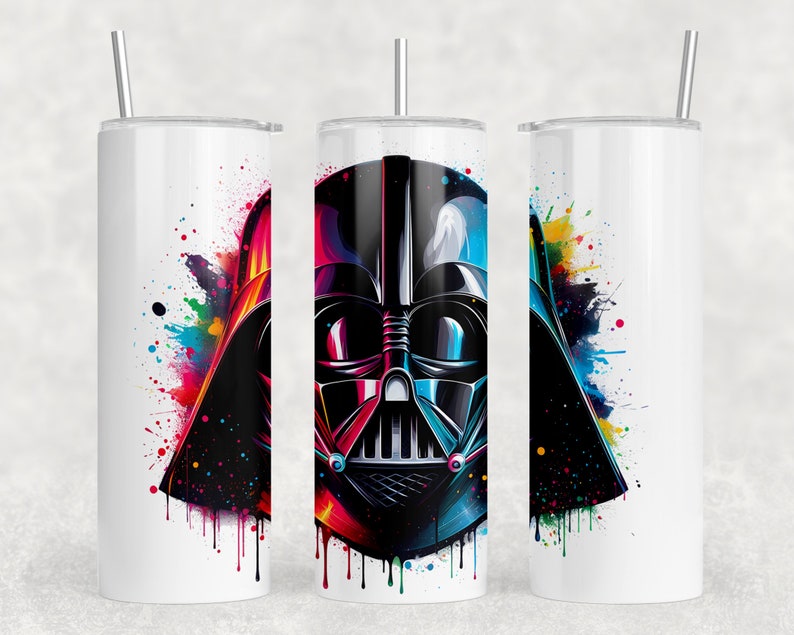 5 PNG Starwars Darth Vader Helmet Splash and Watercolor Transparent Png ...