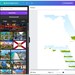 Canva Florida Photo Collage for Canva 1pcs and 10pcs Inside Collage for ...