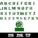 Cartoon HULK Font Alphabet Svg Hero Hulk Font Alphabet Svg Superhero ...