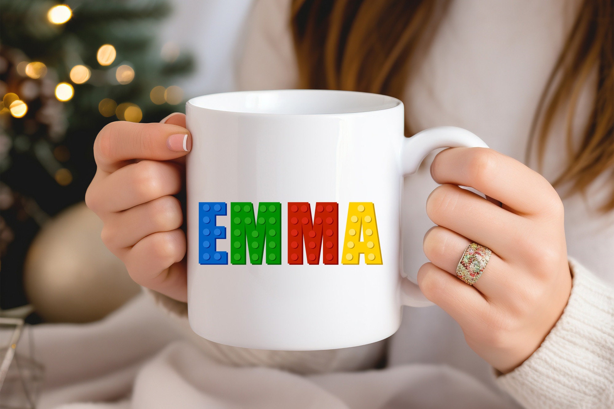 Bundle Bricks Font LEG Puzzle Font 5 Full Colors Set Brick Font Brick ...