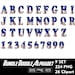 Superhero Alphabet Svg Png Bundle 9set Avanger Super Hero Letters Super ...