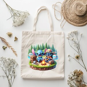 5 PNG Camping Stitch Splash Transparent PNG File for Sublimation 300dpi ...