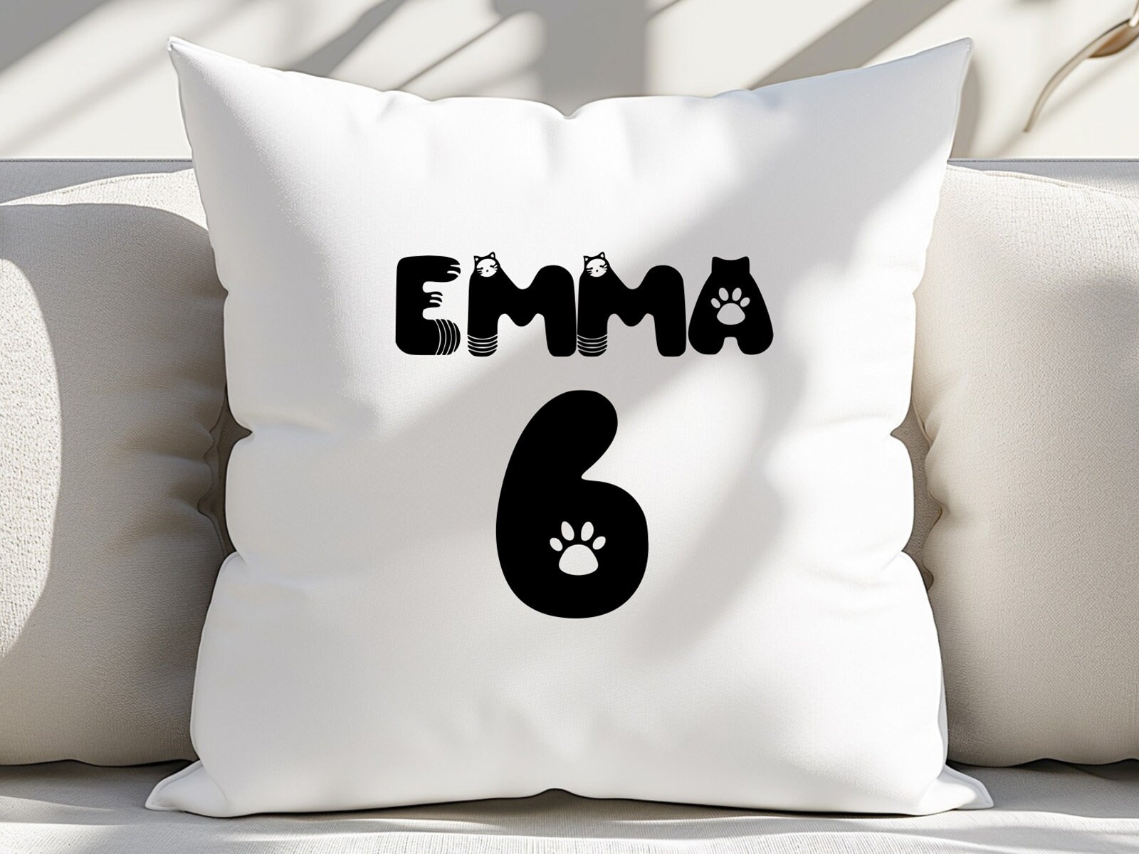 Cat Paw Font Cat Letters Cats Alphabet Meow Cats Font for Cricut SVG ...