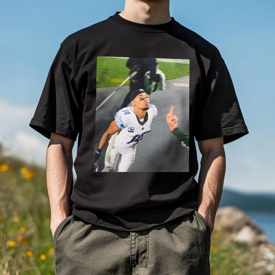 Detroit Football Amon-ra St Brown Kiss Meme Unisex T-shirt | Detroit ...