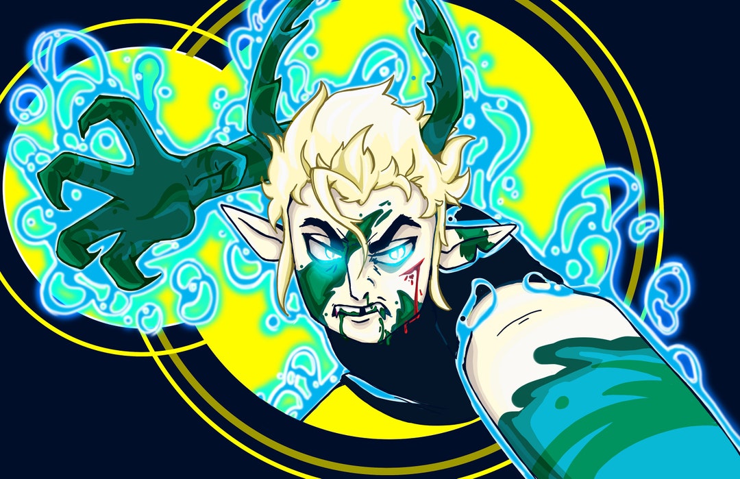 The Owl House, Hunter Belos Possessed - Etsy