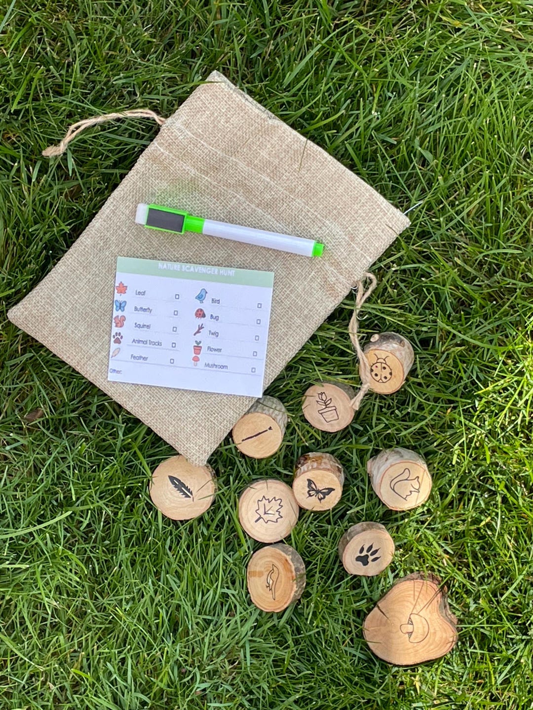 Nature Scavenger Hunt Kit - Etsy UK