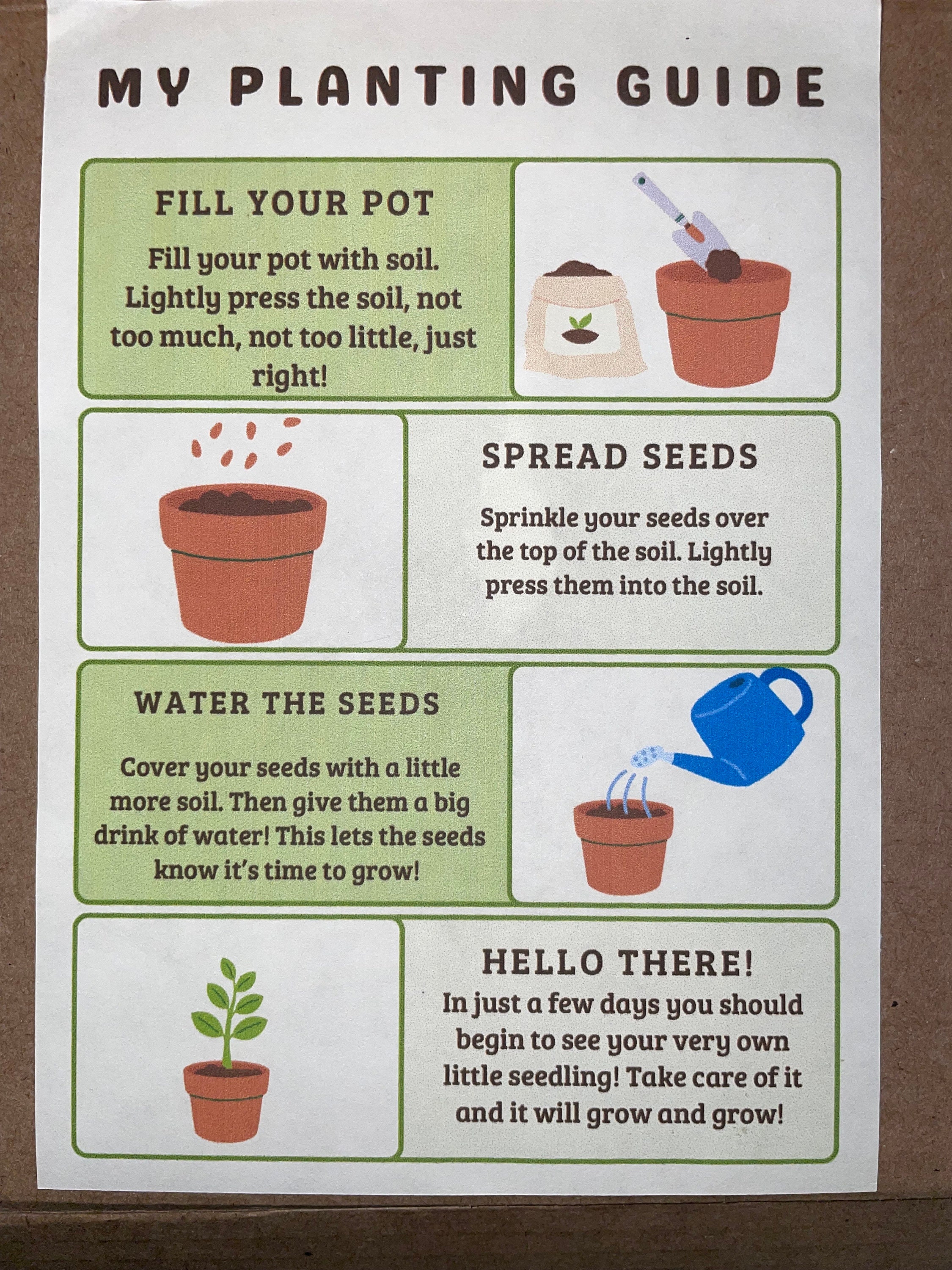 Kids Gardening Kit - Etsy