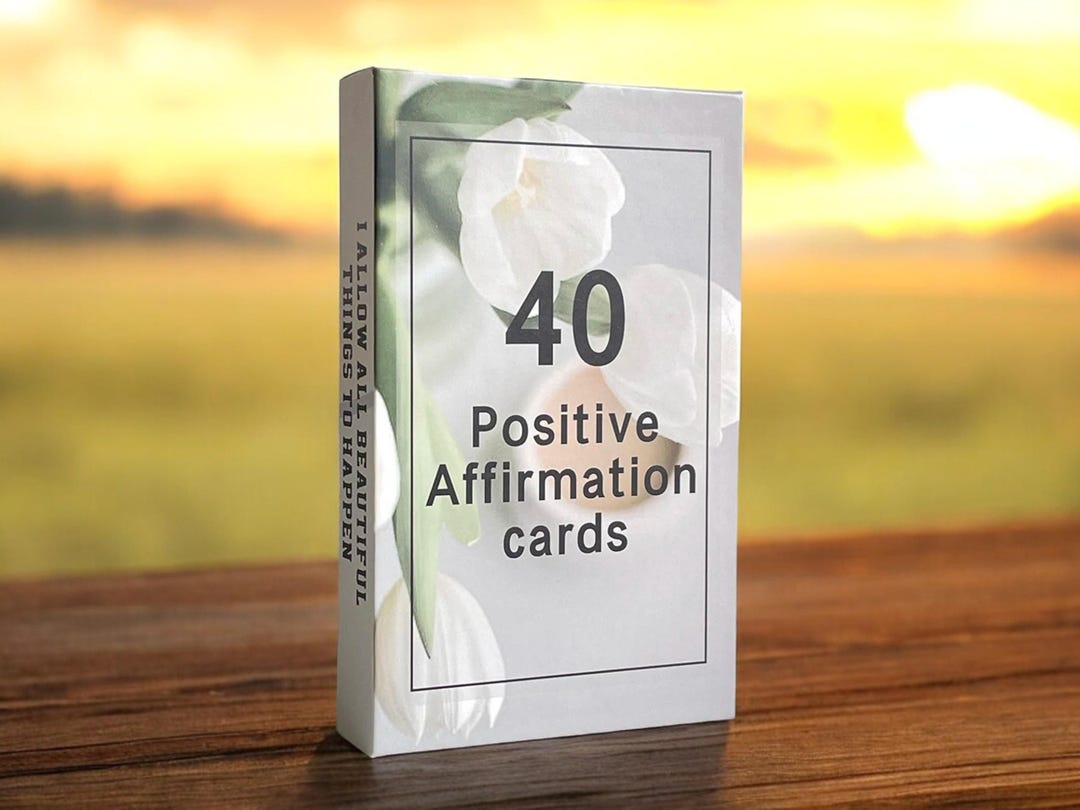 50% OFF TODAY - Positive Affirmation Cards Tarot Deck Oracle Cards ...