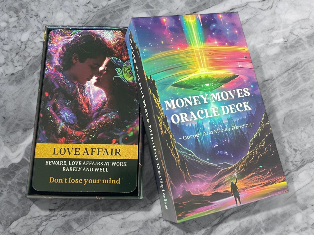 50% OFF TODAY - Money Moves Oracle Cards Tarot Deck | Tarot Deck for ...