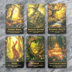 50% OFF TODAY Enchanted Forest Tarot Deck Oracle Cards Tarot Deck for ...