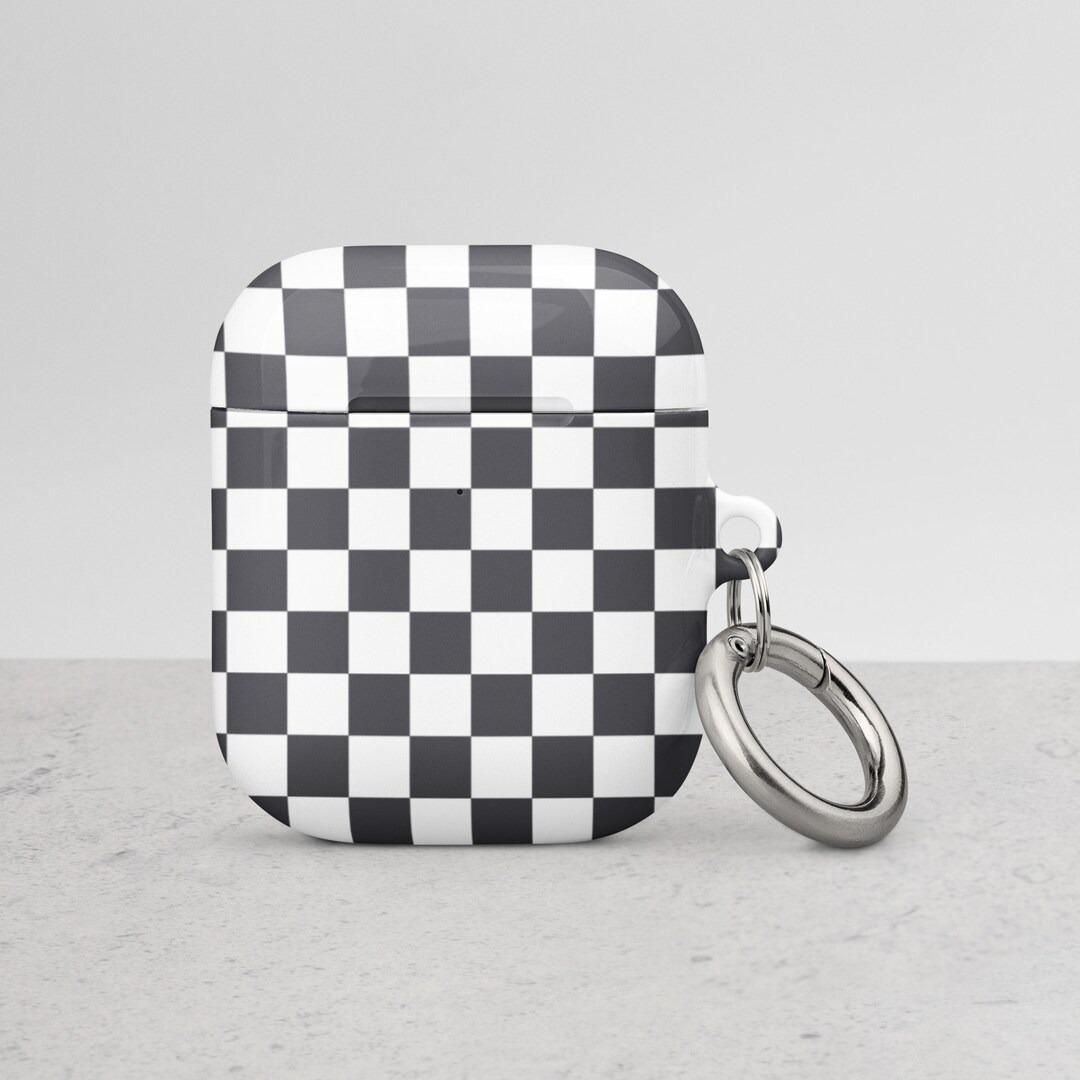 Black and White Checkered - Case for Airpods® - Etsy