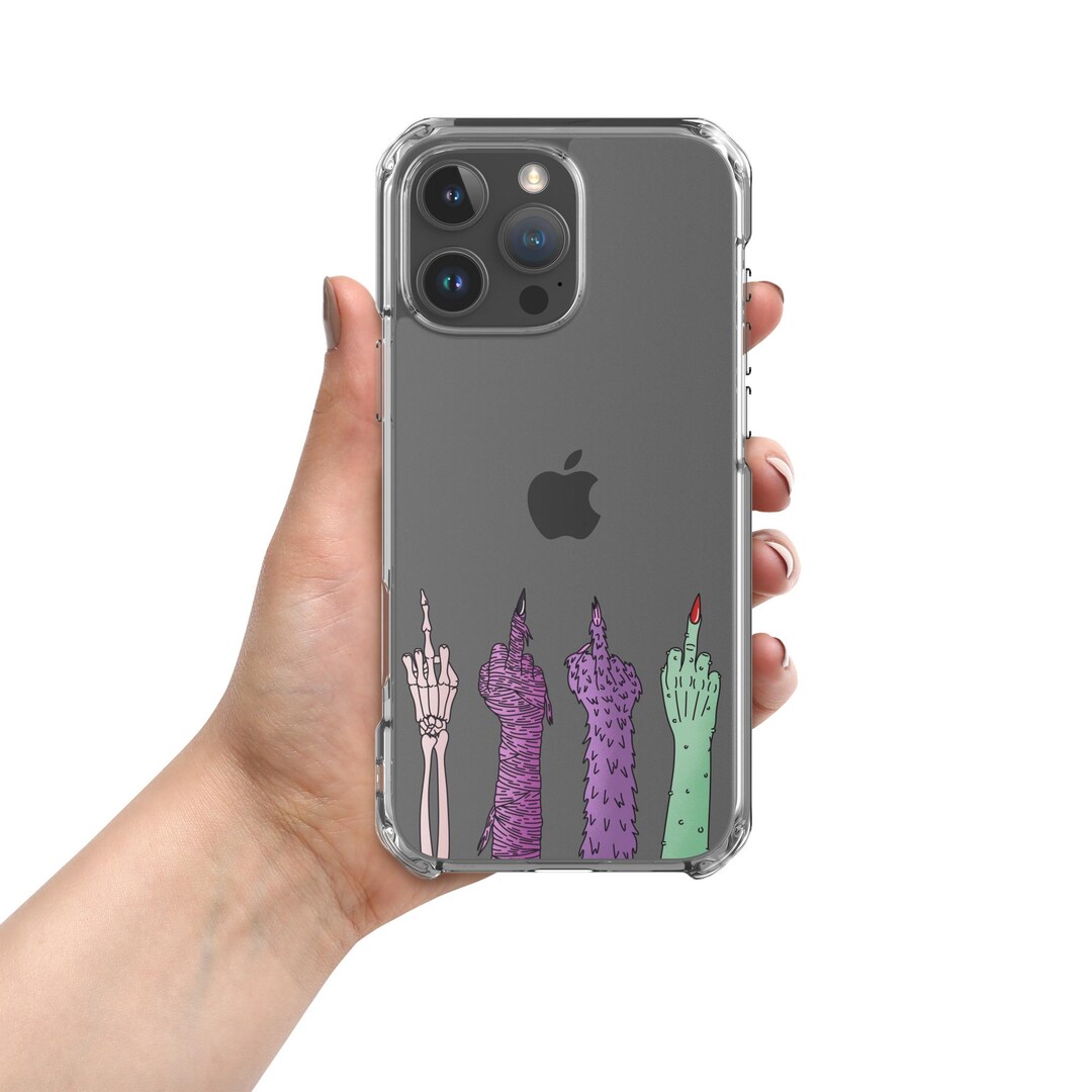 Middle Fingers up Eff You Clear Case for Iphone® - Etsy