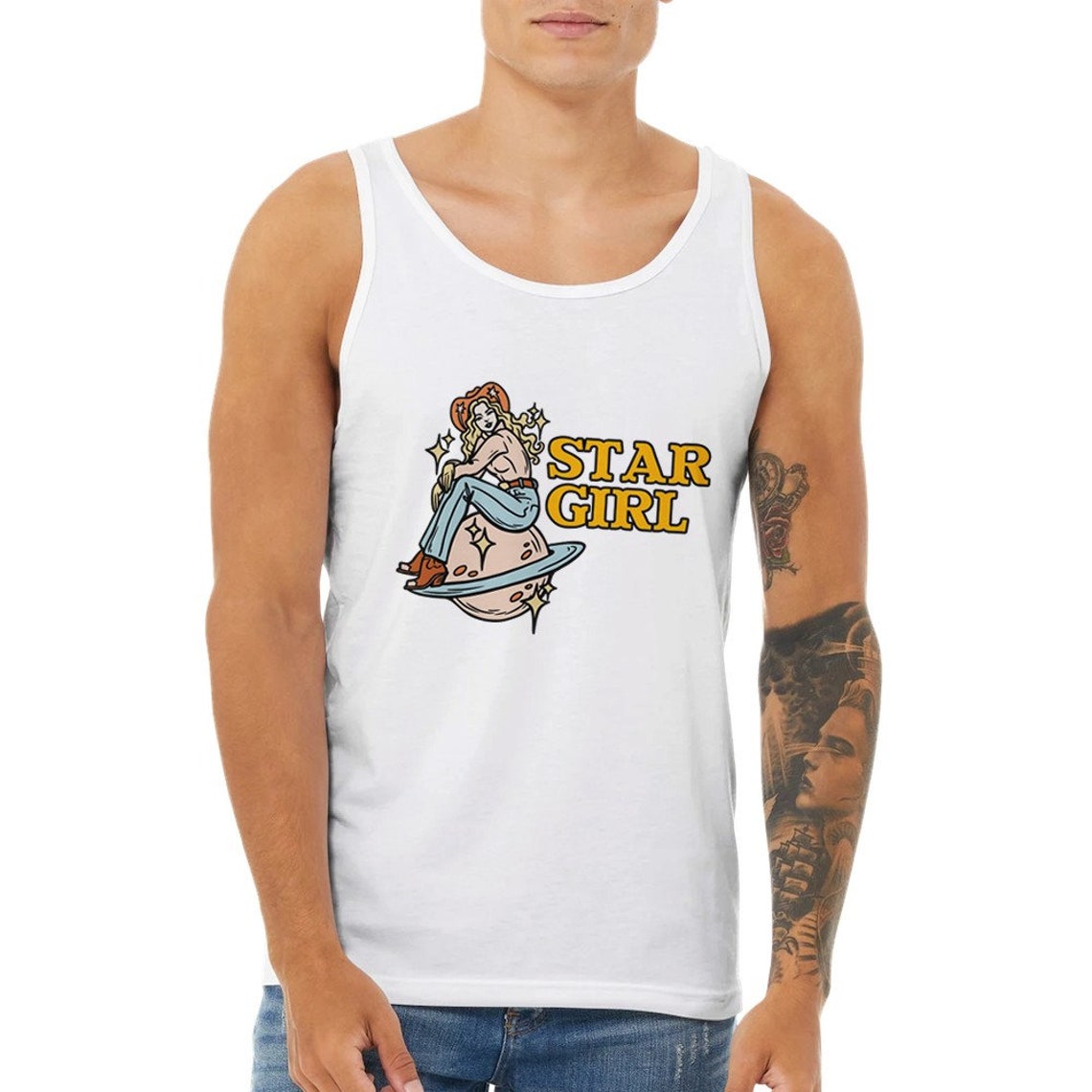 Star Girl - Outta - This - World - Space - Cowgirl - Premium Unisex ...