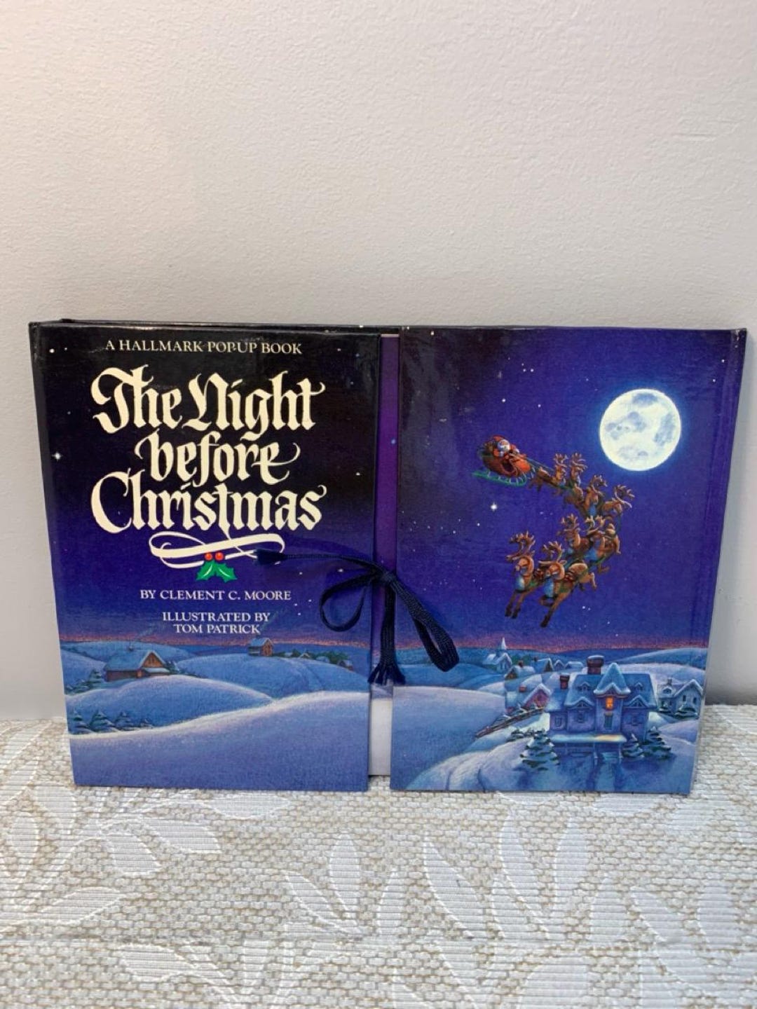 Hallmark the Night Before Christmas Pop up Book by Clement C. Moore and ...