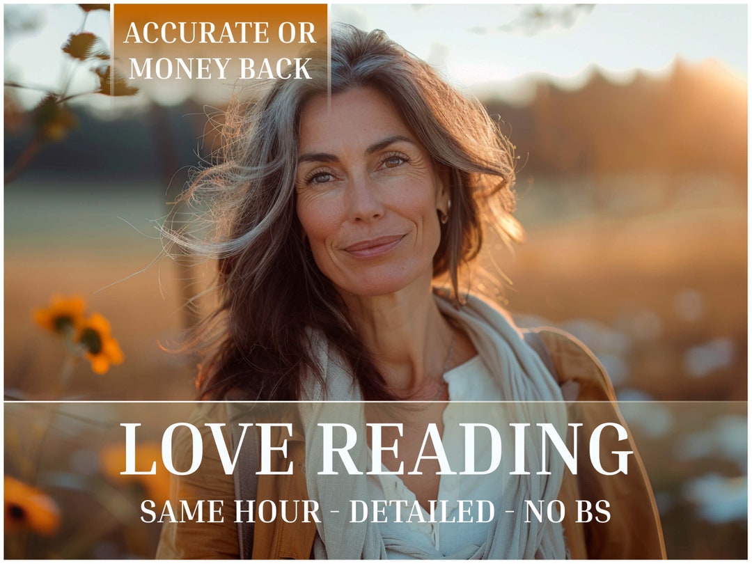 SAME HOUR Psychic Love Reading, Personalized Psychic Reading, True Love ...
