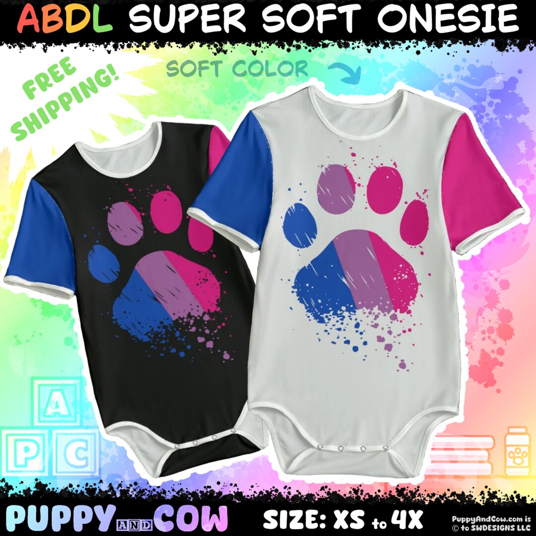 ABDL LPK Adult Onesie Lesbian Pride - Etsy