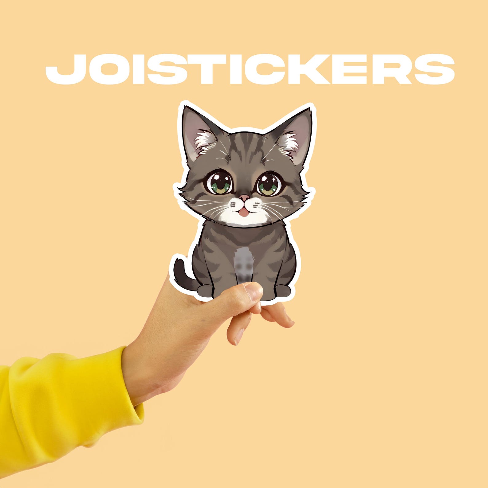 Custom Cat Stickers Printable Stickers Cute Cat Stickers Cat Laptop ...