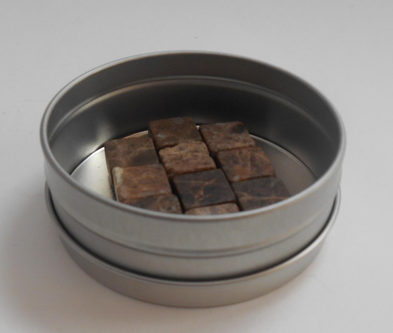 Dark Emperador Marble Magnet Set - Etsy