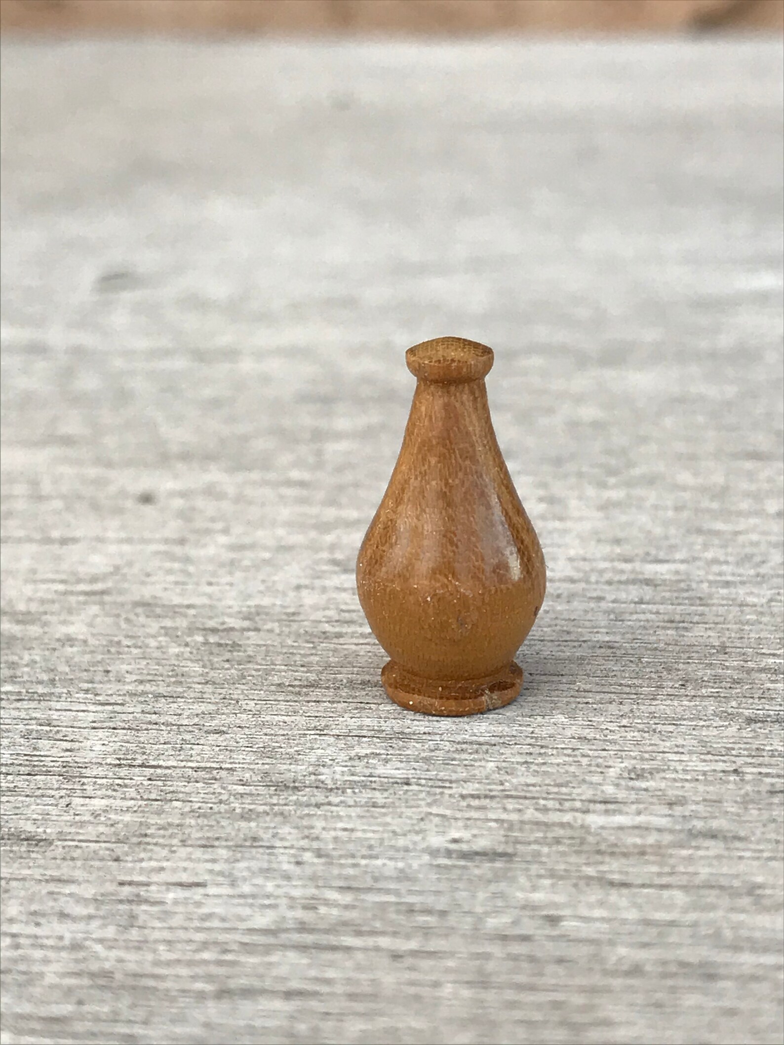 1/24, 1/12 Scale Salt Cedar Wood Bottle Hand Turned Miniature ...