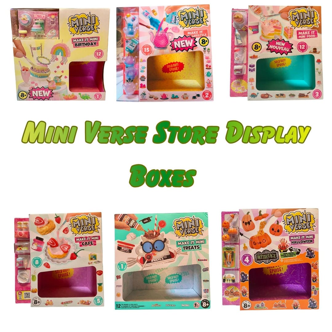 Display Boxes Miniverse Halloween 2025 Make It Mini Food Lifestyle ...