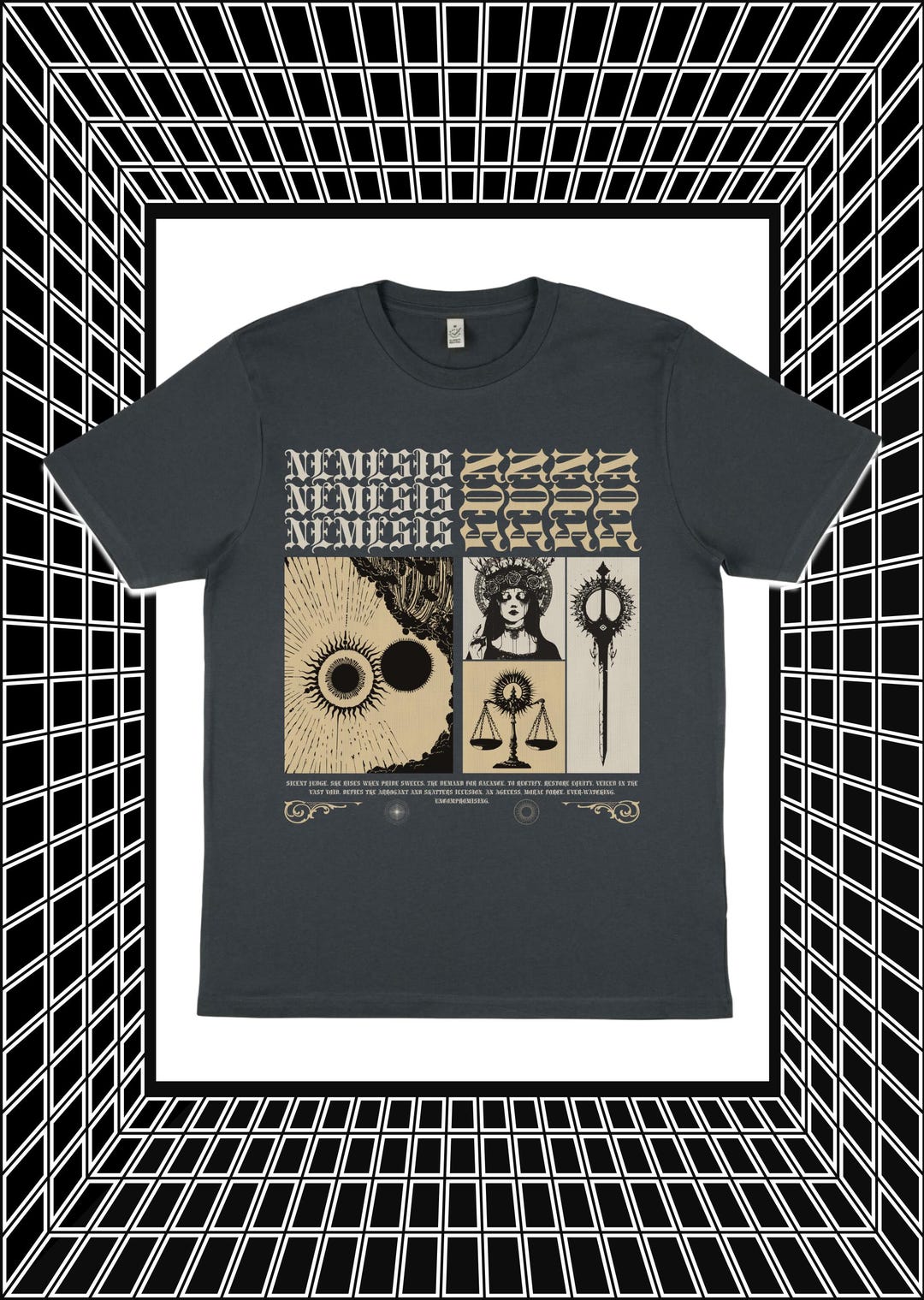 Grunge Style Shirt: Cybergoth Retrowave Multiverse Design, Y2K ...