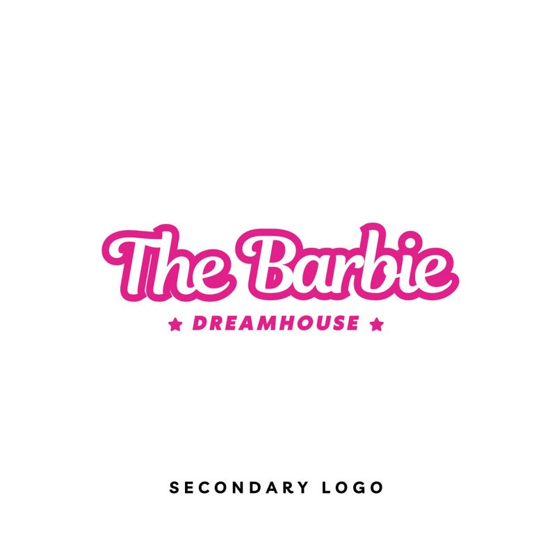 Canva Logo Template | Dreamhouse | Pink Branding | Bold Feminine ...