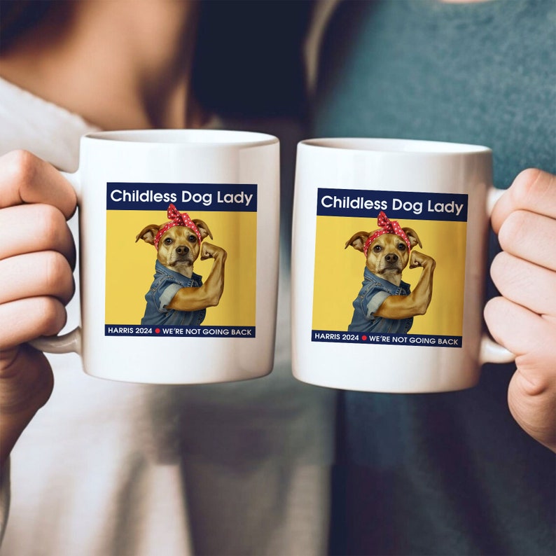 Childless Dog Lady PNG. Harris 2024 Png, Kamala Harris Dog Png, United ...