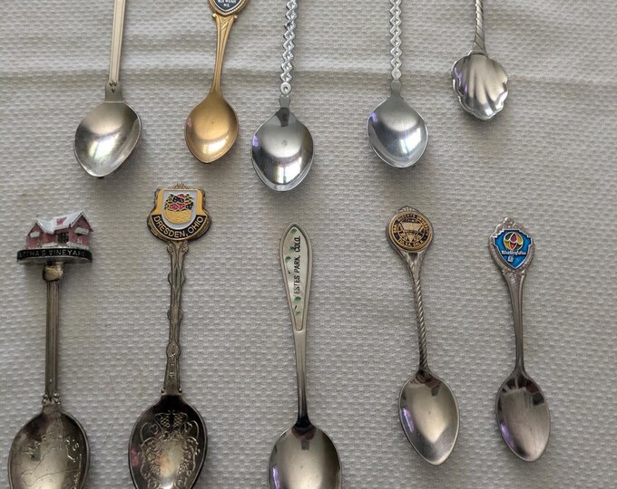 25 U.S. Destinations Souvenir Spoons Includes Kennedy Space Center - Etsy