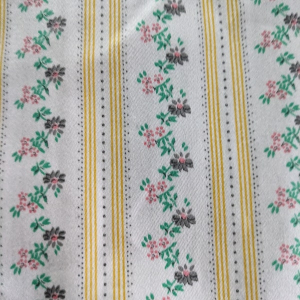 Floral Ticking - Etsy