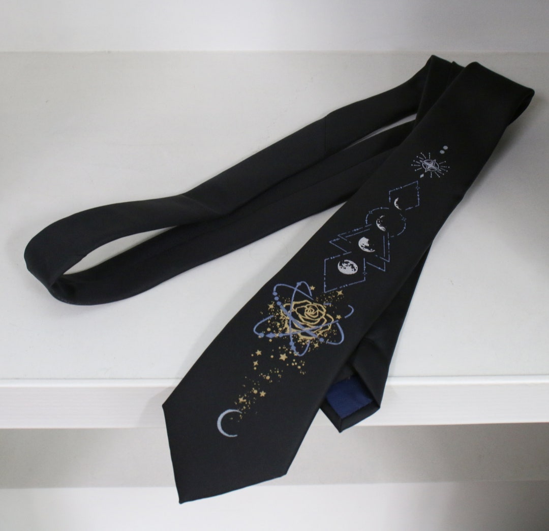 Tie,modern Men's Necktie,back to School Tie,prom&wedding Wear Tie,moon ...