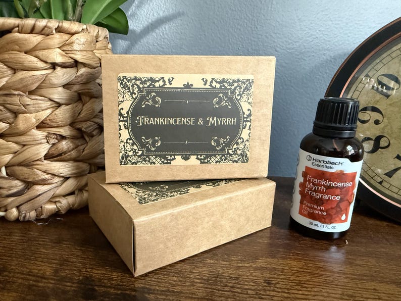 Frankincense and Myrrh Goat's Milk Bar Soap - Etsy