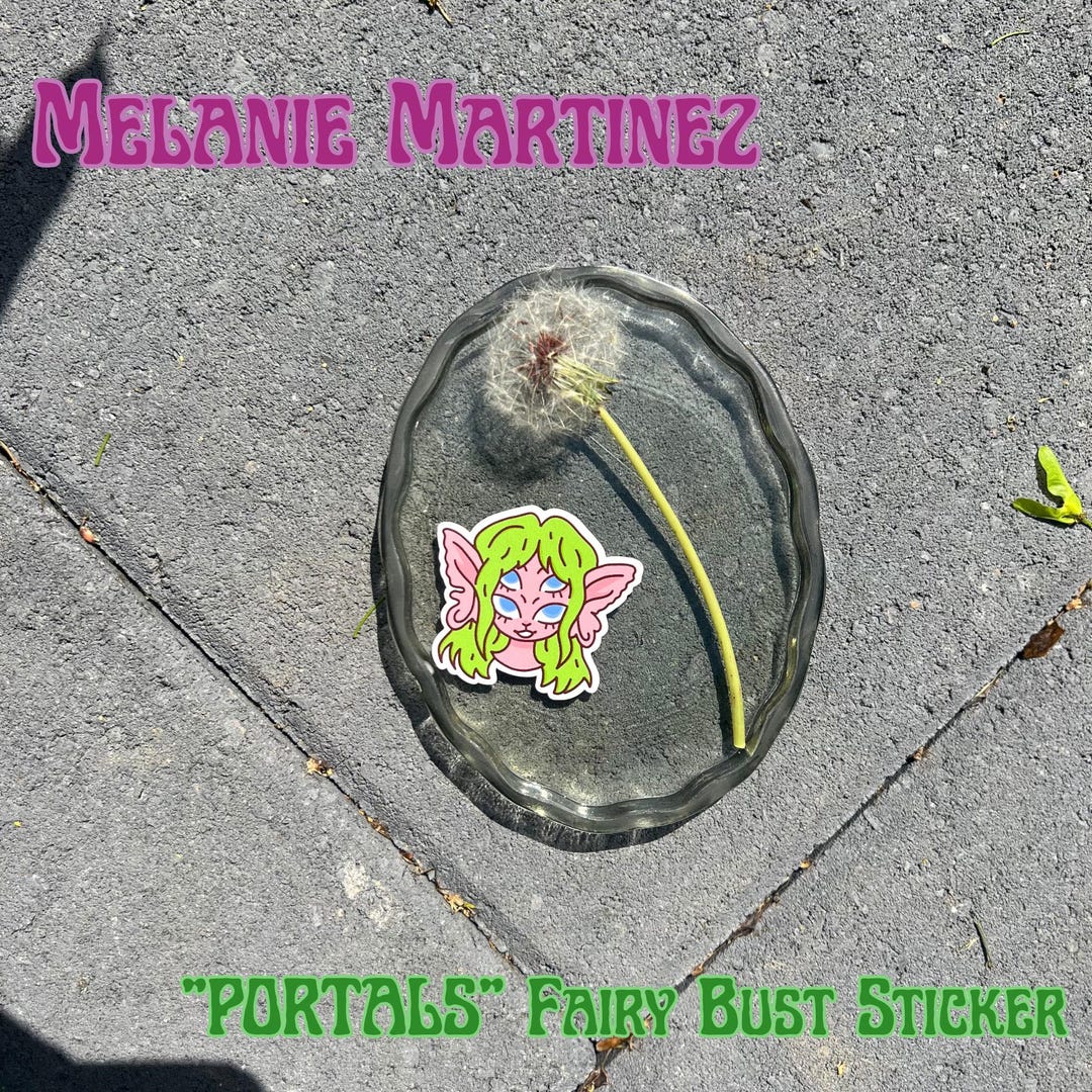PORTALS Album - Nymph Bust Sticker - Etsy