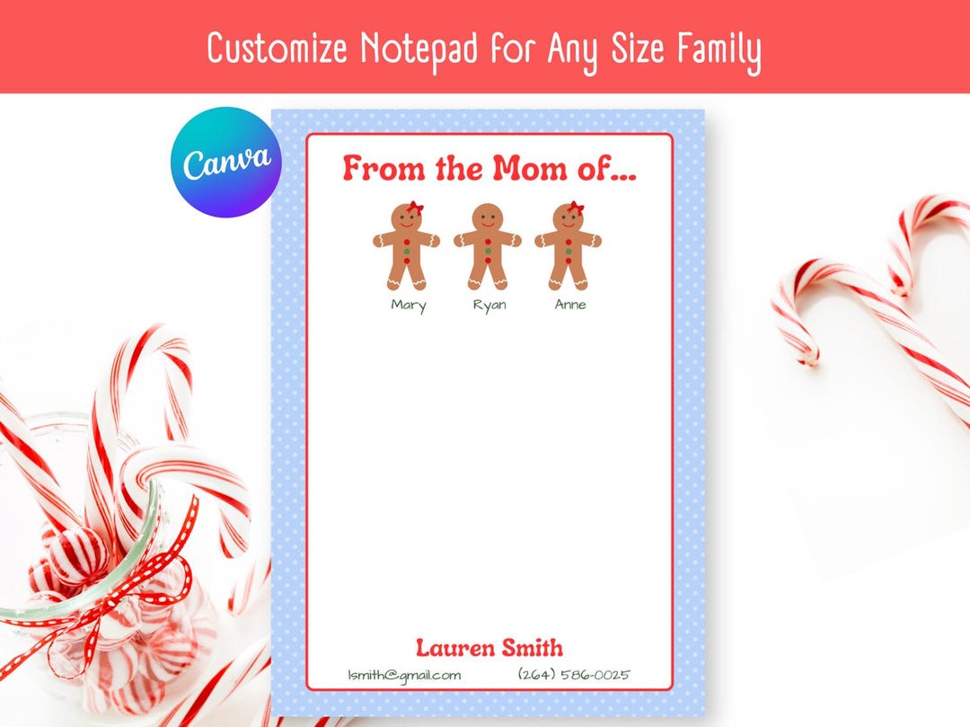 Printable Notes for Parents, Custom Printable Note Card, Mom to School ...