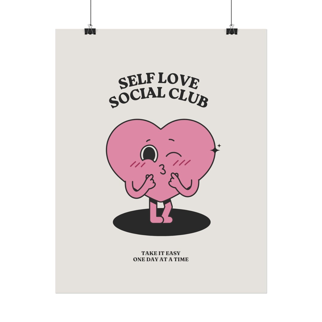 SELF-LOVE POSTERS - Etsy