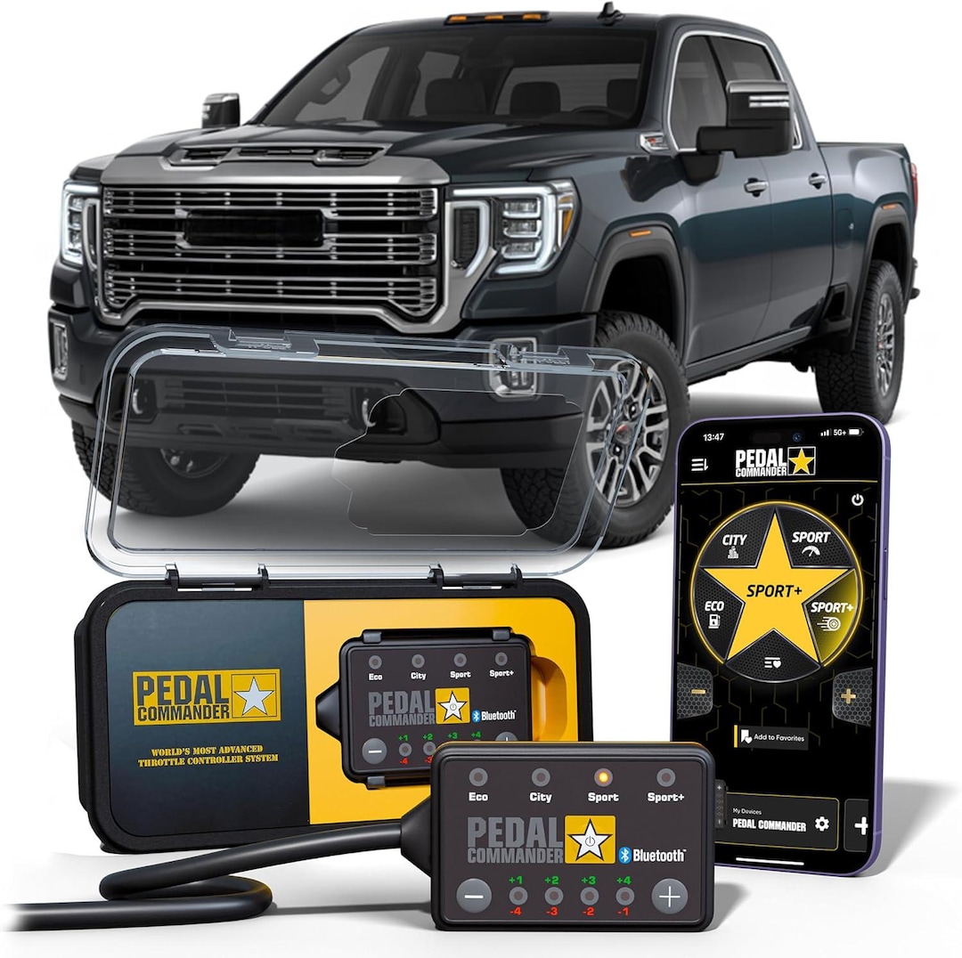 Pedal Commander GMC Sierra 2500HD 3500HD (2020-2025) Throttle Response ...