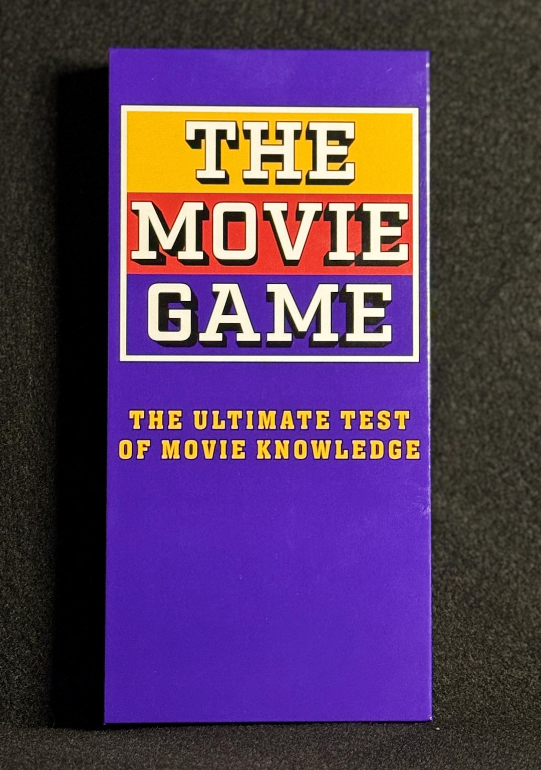 The Movie Game – Movie Trivia Card Game for Film Buffs & Movie Lovers ...