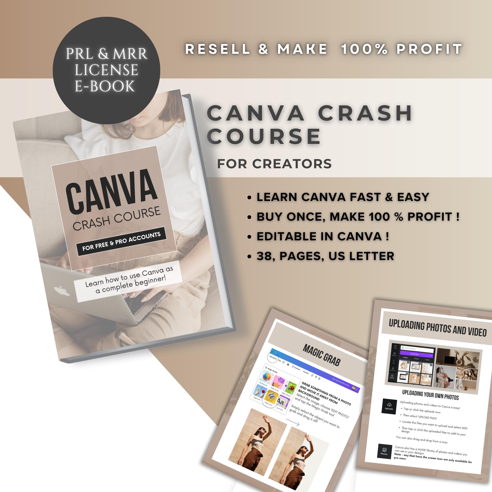 Digital Product Bundle PRL MRR Canva Editable Small Business Ebooks ...