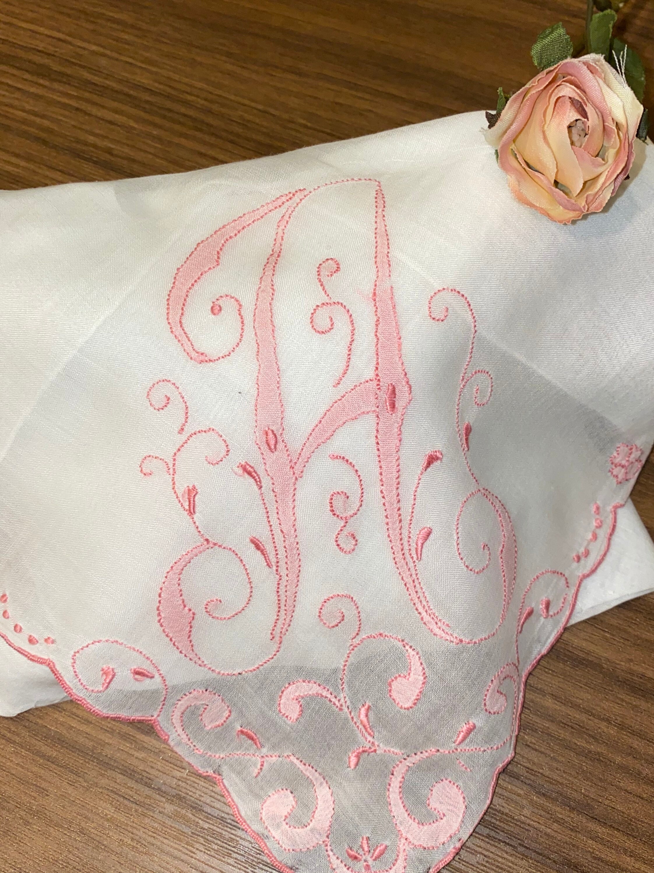 Lavender Sachet Made From a Vintage Initial A Handkerchief - Etsy