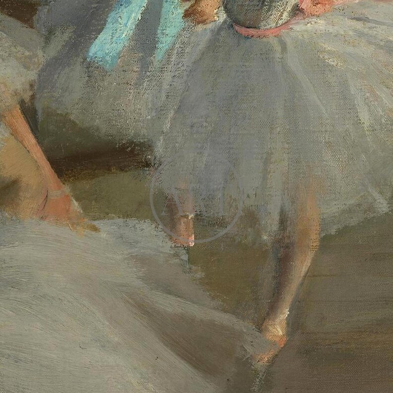 French Ballet Dancer Painting Printable Wall Art Digital Download 300 ...